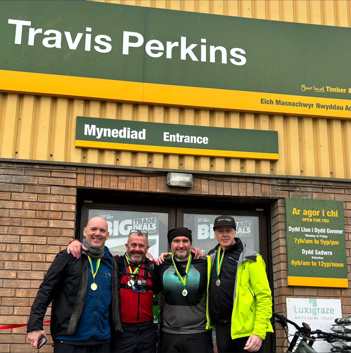 TP colleagues hit the road in Wales - Builders Merchants Journal - BMJ