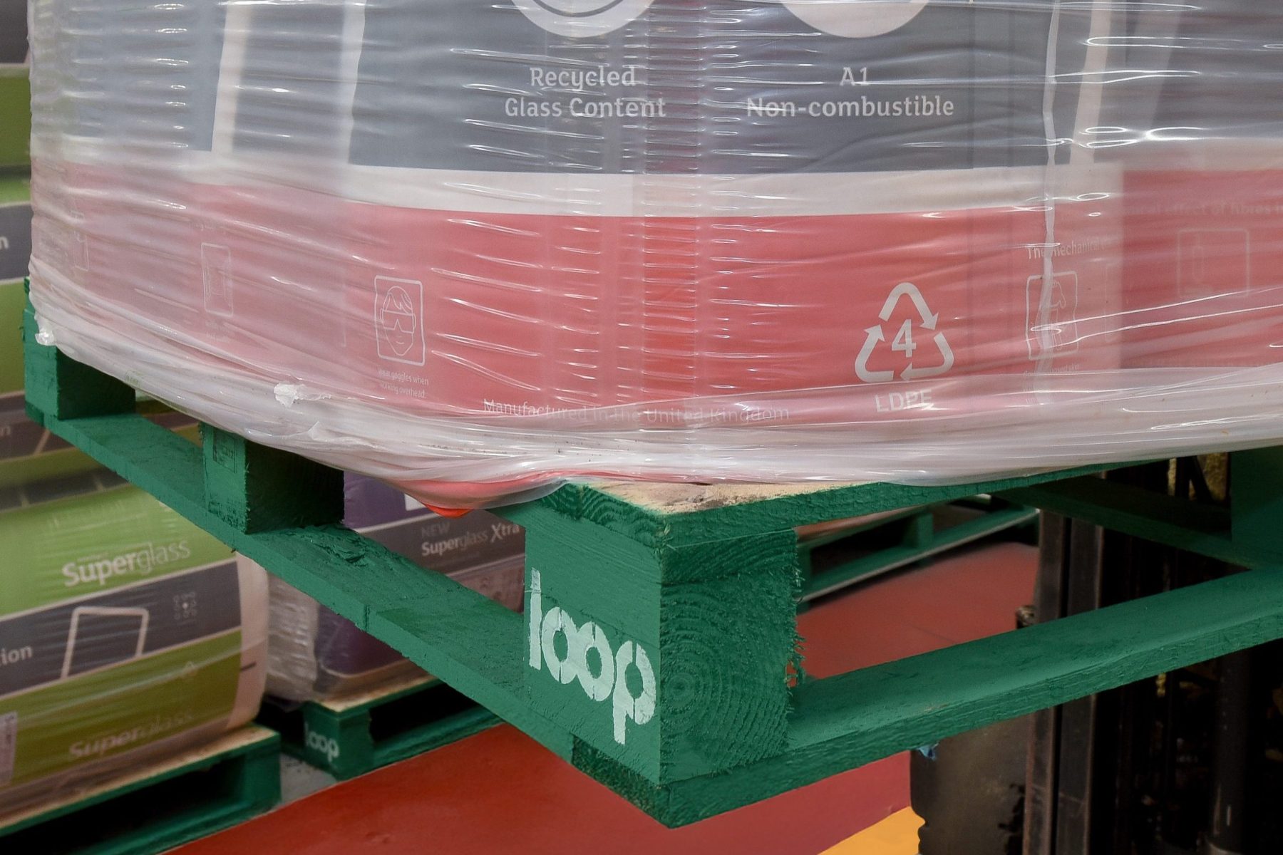 Superglass gets in the Pallet Loop - Builders Merchants Journal - BMJ