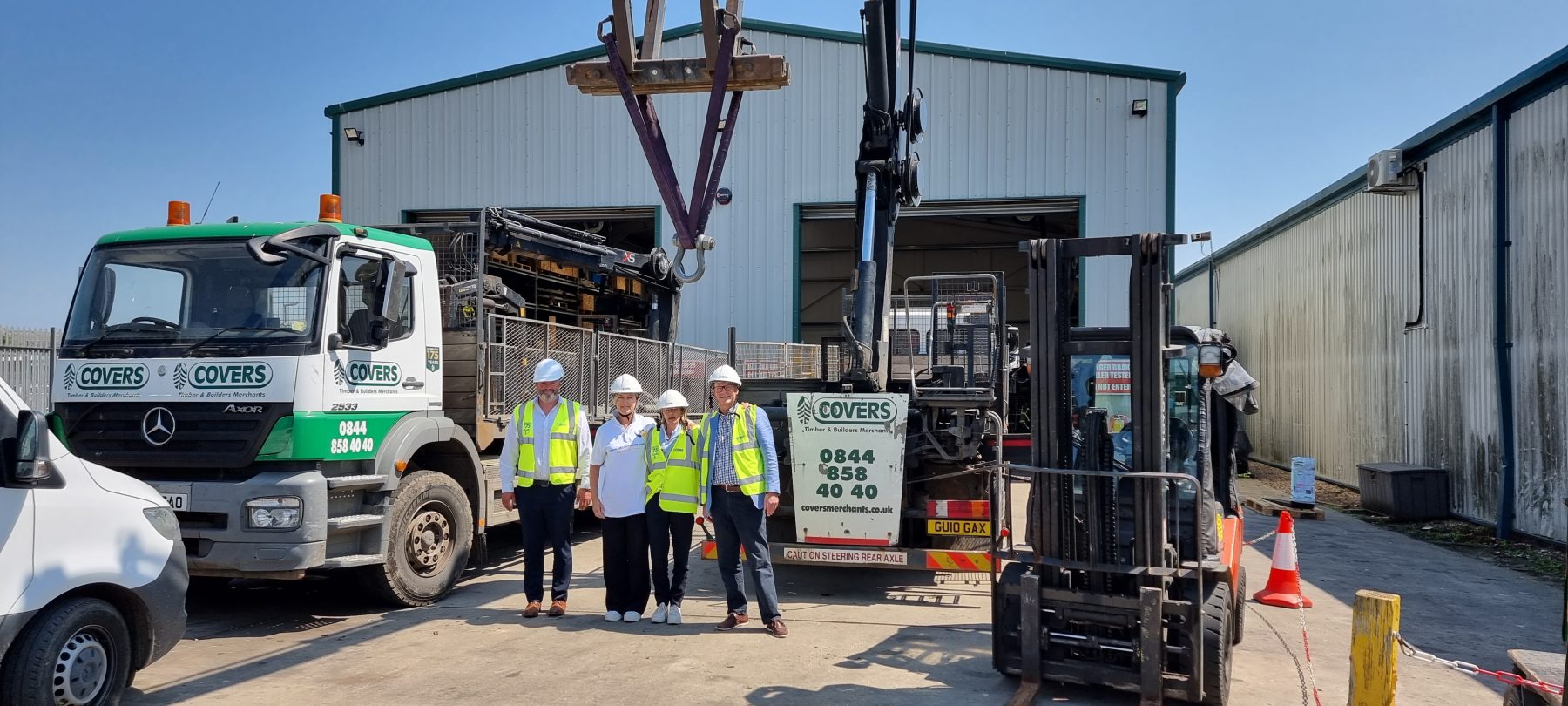 Covers donates lorries to Ukraine - Builders Merchants Journal - BMJ