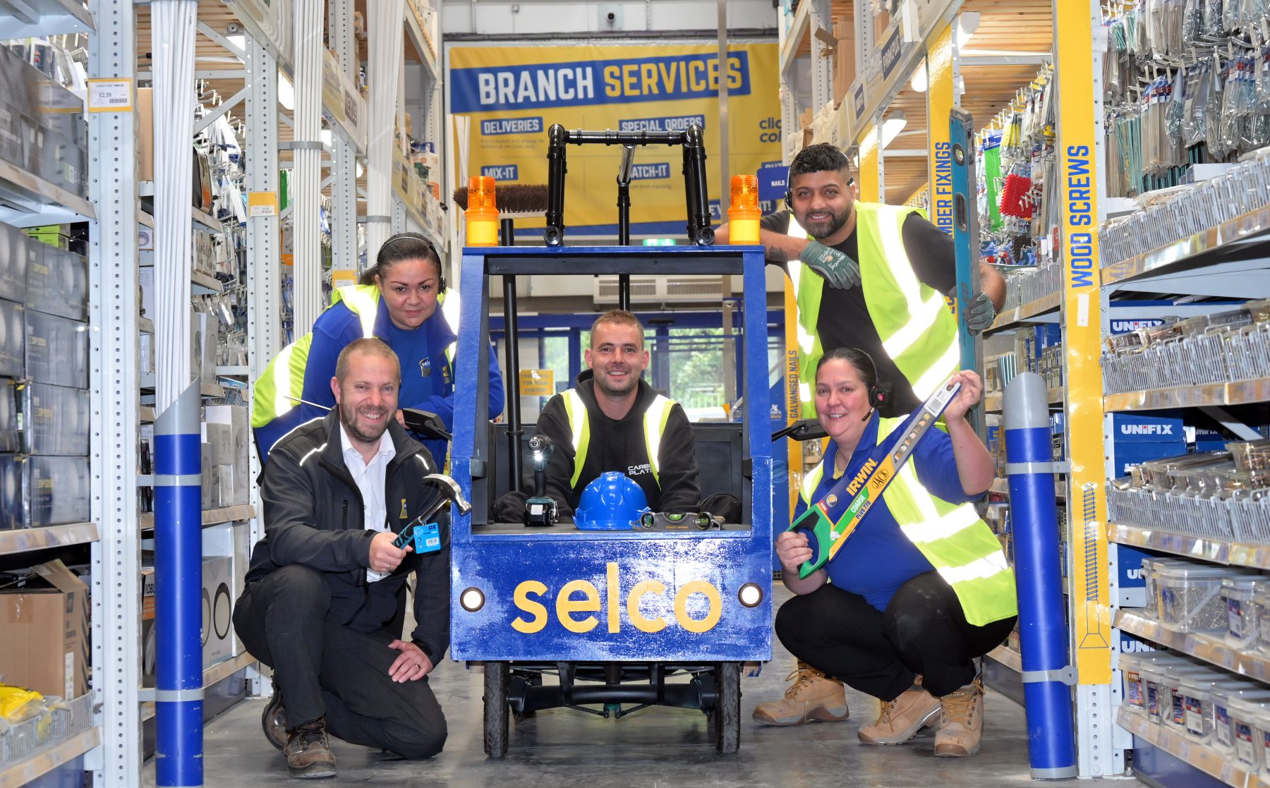 Selco Wolverhampton take part in charity Krazy Races - Builders ...