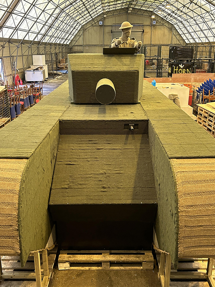 MKM Ripon supports community's full-sized knitted Tank project ...