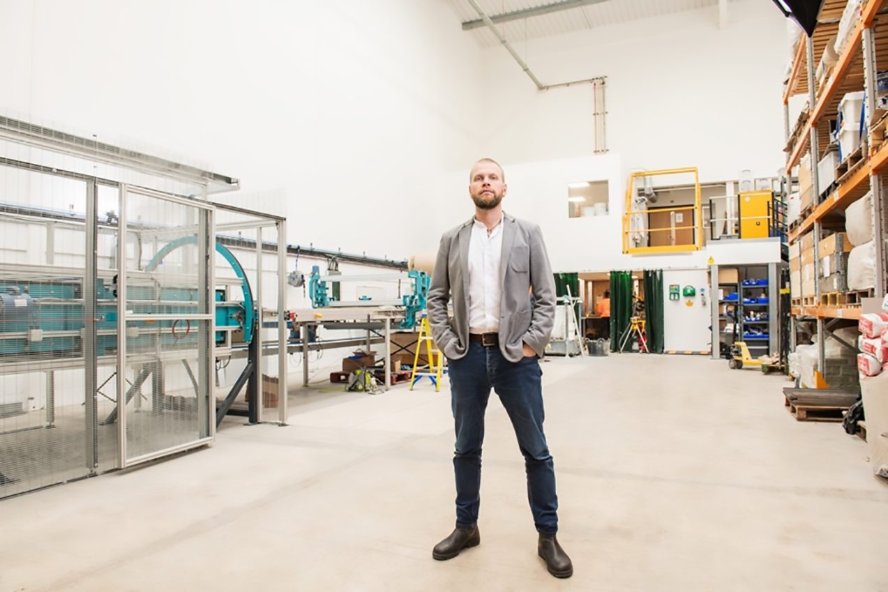 Adaptavate in world-first low-carbon plasterboard pilot - Builders ...