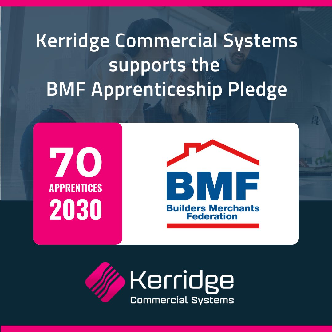 Kerridge Commercial Systems supports BMF Apprenticeship Pledge - Builders Merchants Journal - BMJ