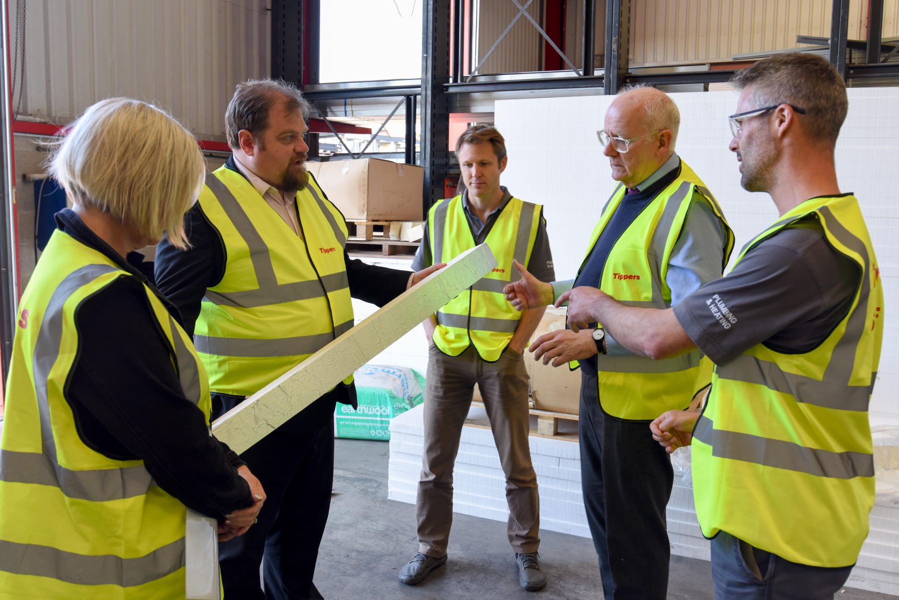 Lichfield MP visits Tippers - Builders Merchants Journal - BMJ