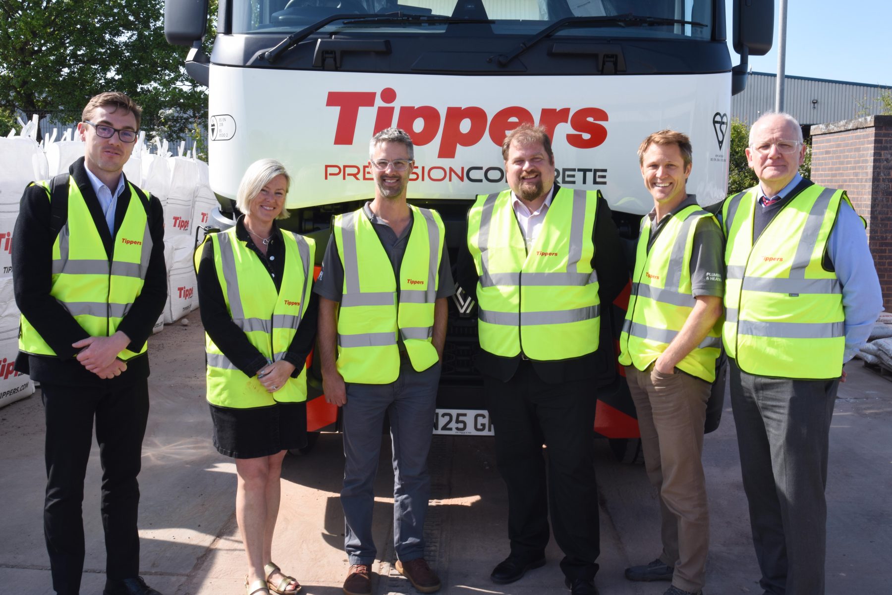 Lichfield MP visits Tippers - Builders Merchants Journal - BMJ