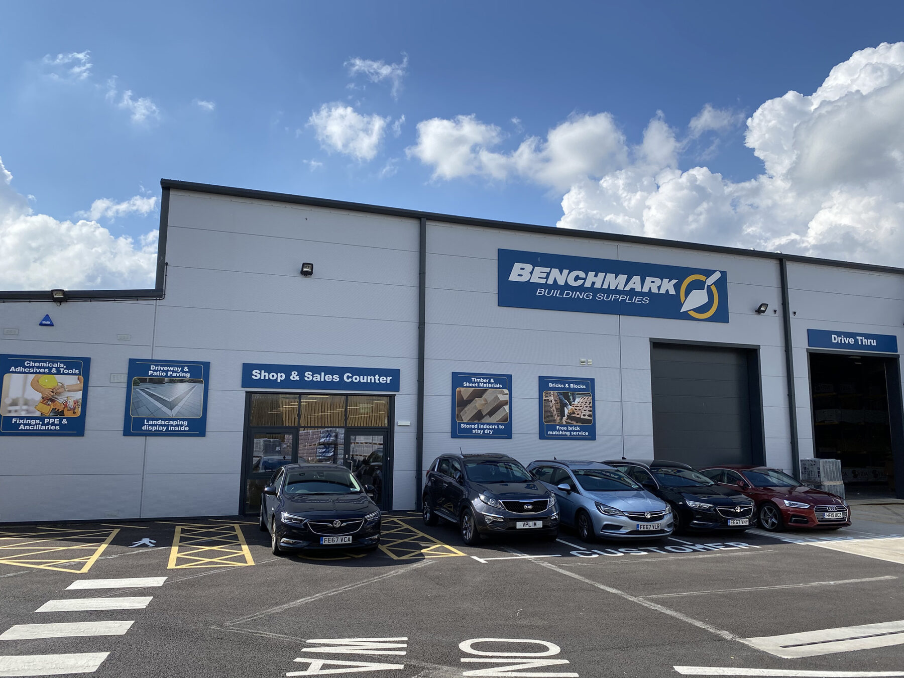 Benchmark drives through Bredbury branch - Builders Merchants Journal - BMJ