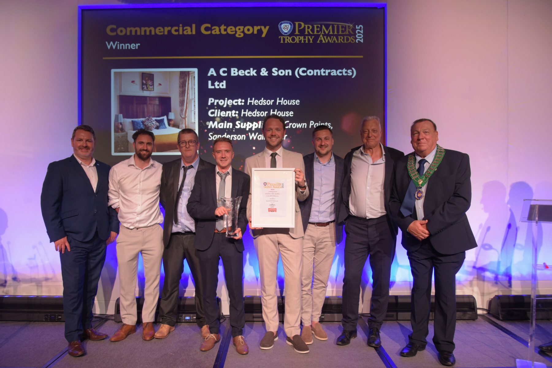 Crown Trade celebrates triple win at the Premier Trophy Awards ...