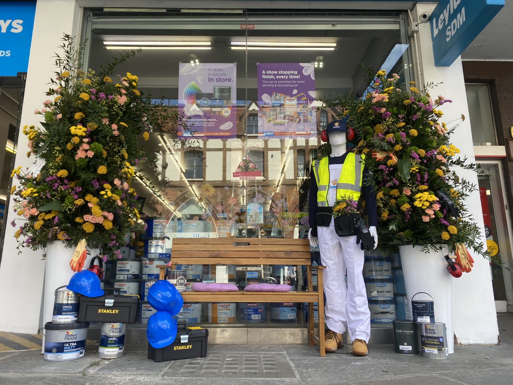 Leyland takes part in Chelsea in Bloom - Builders Merchants Journal - BMJ