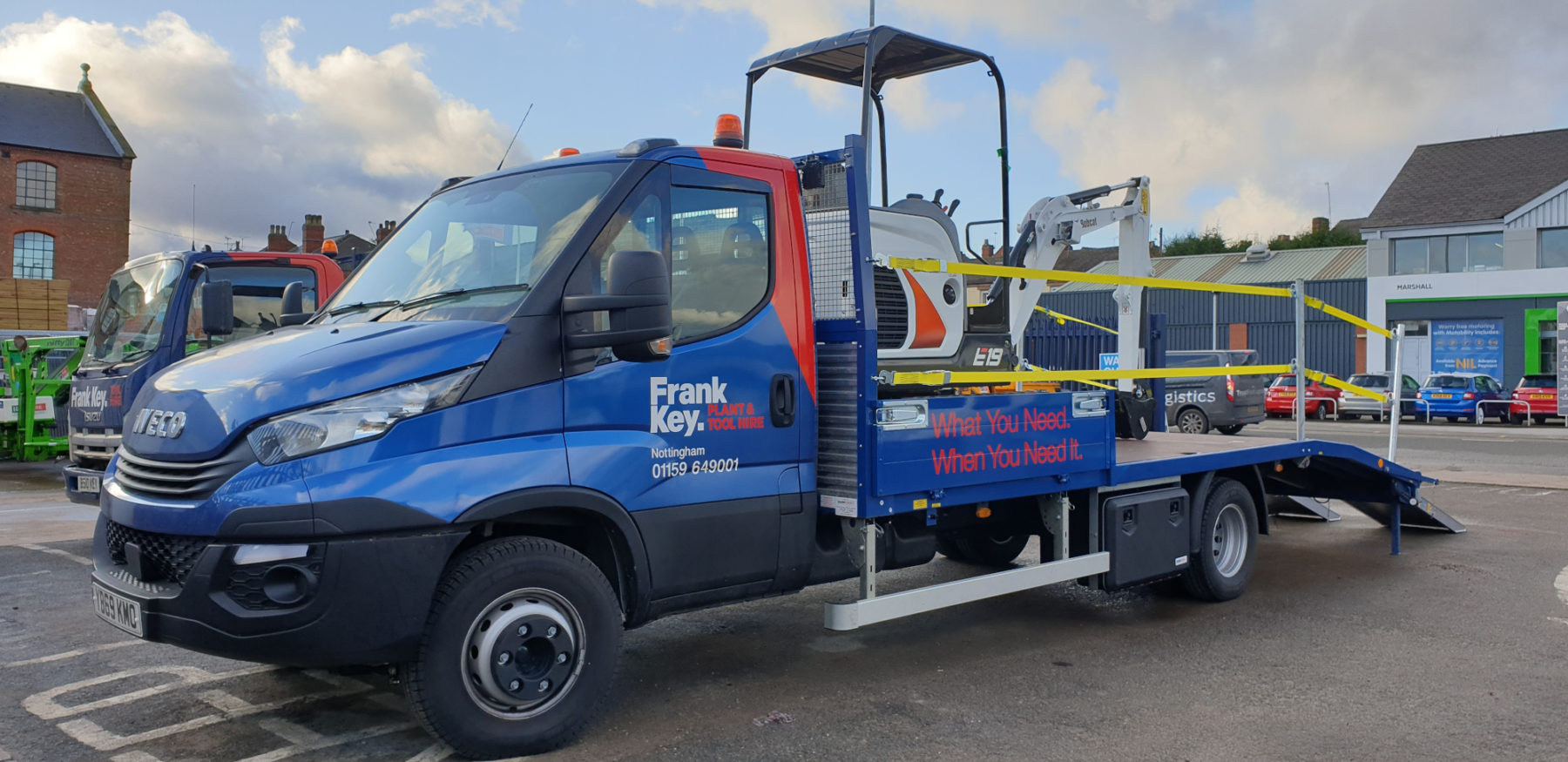 Frank Key delivers with new Iveco truck - Builders Merchants Journal - BMJ