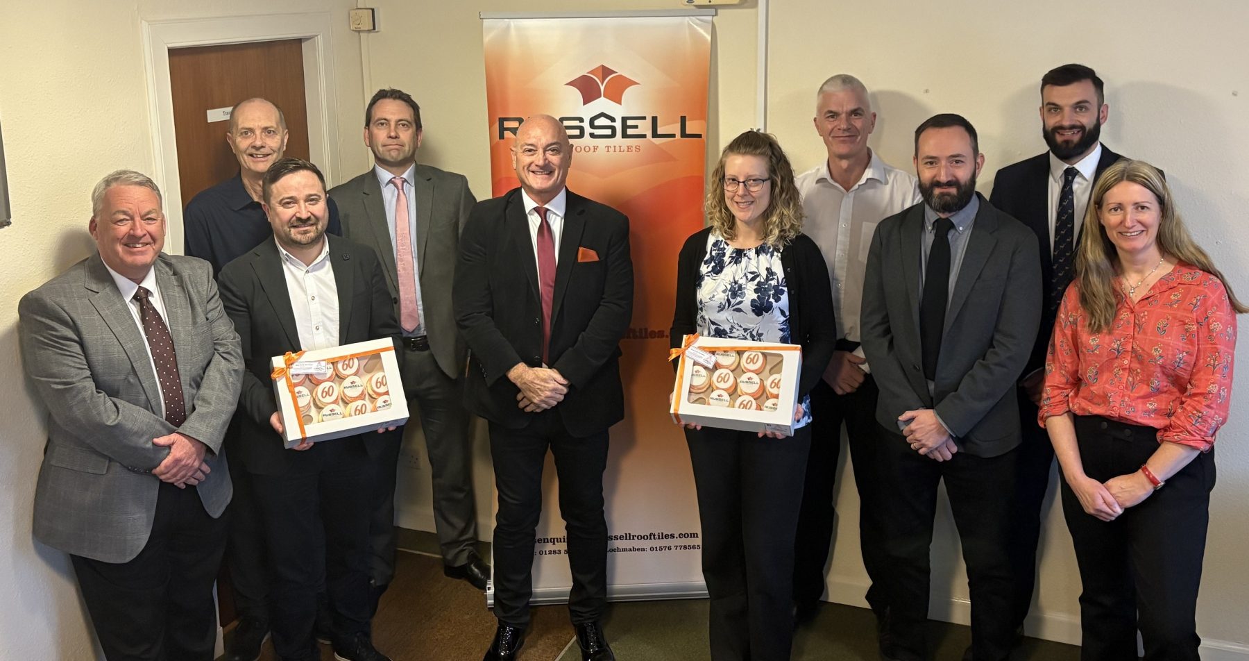 Russell Roof Tiles Celebrates Its 60th Anniversary Builders Merchants