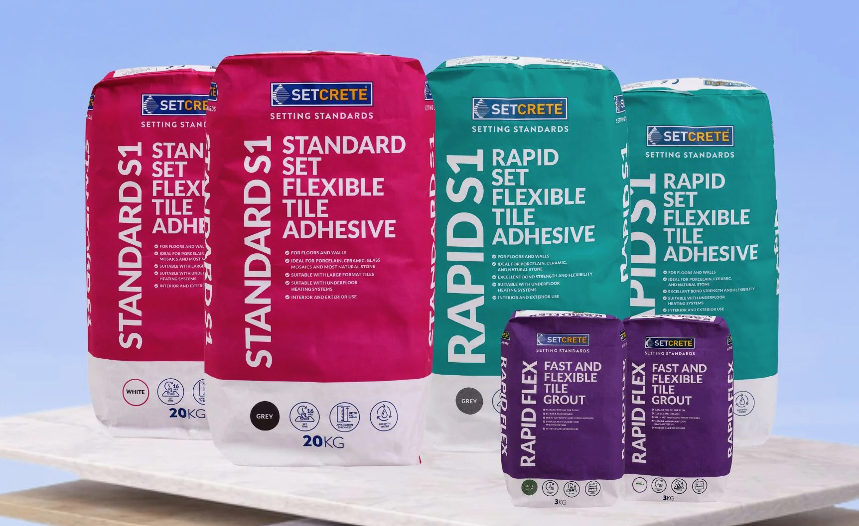 Setcrete launches new tile adhesives and grout range - Builders ...