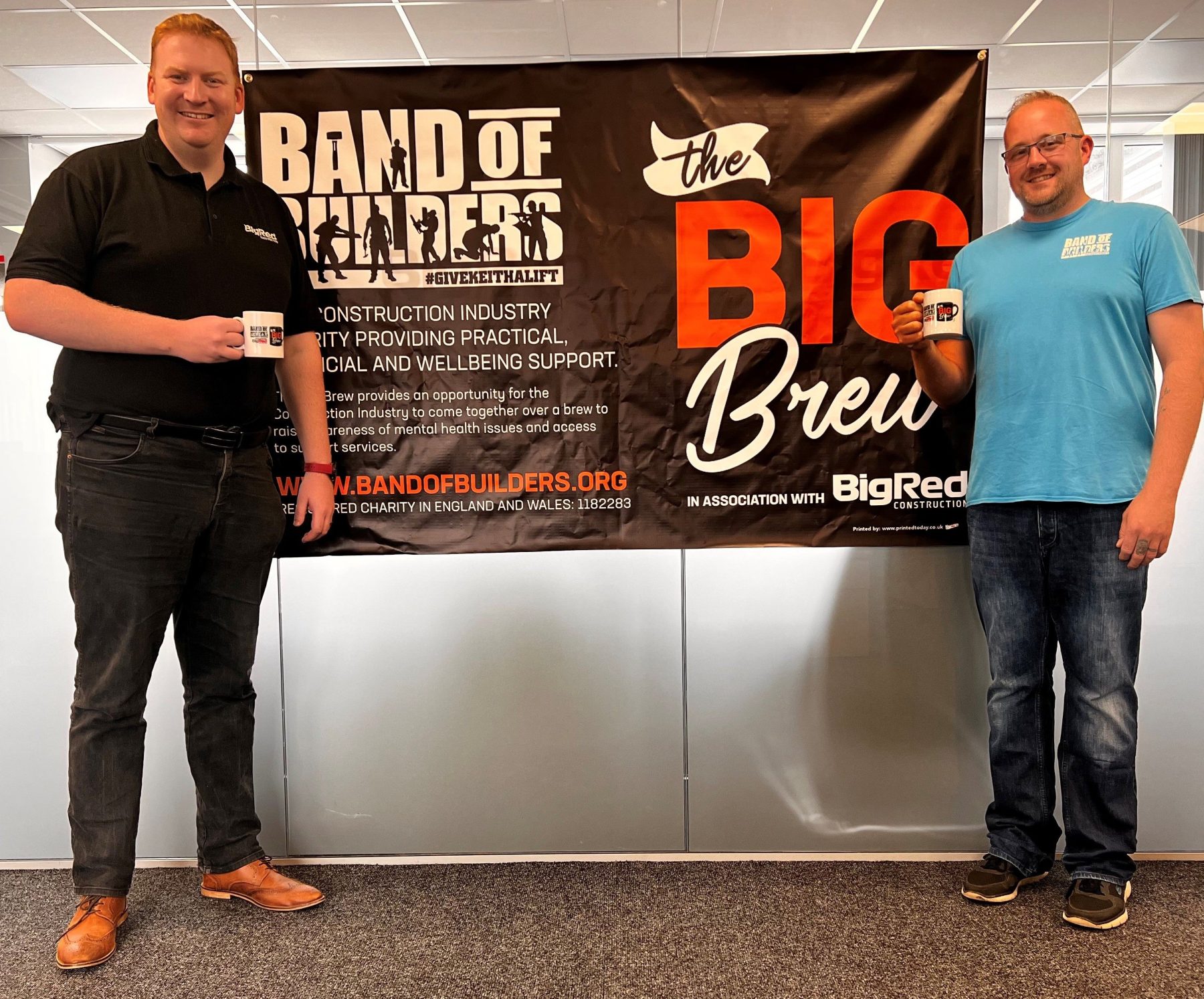Big Red Construction joins forces with the Big Brew - Builders ...