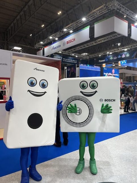 Worcester Bosch unveils new heat pump mascot - Builders Merchants ...