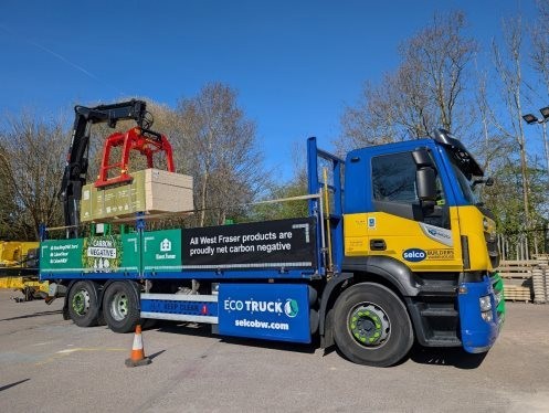 West Fraser sponsors Selco trucks in joint initiative - Builders ...